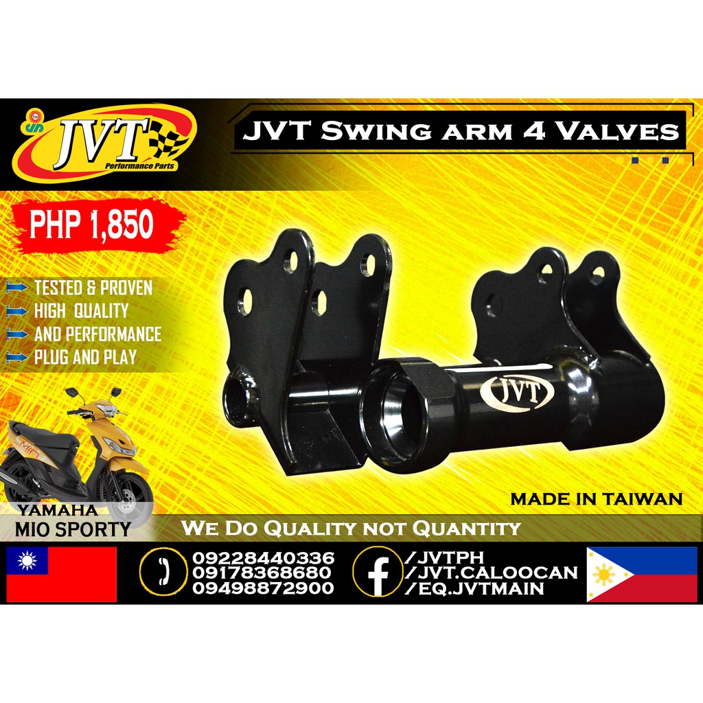 JVT 4 Valves Swing Arm for Mio Sporty 4 Valves | Lazada PH