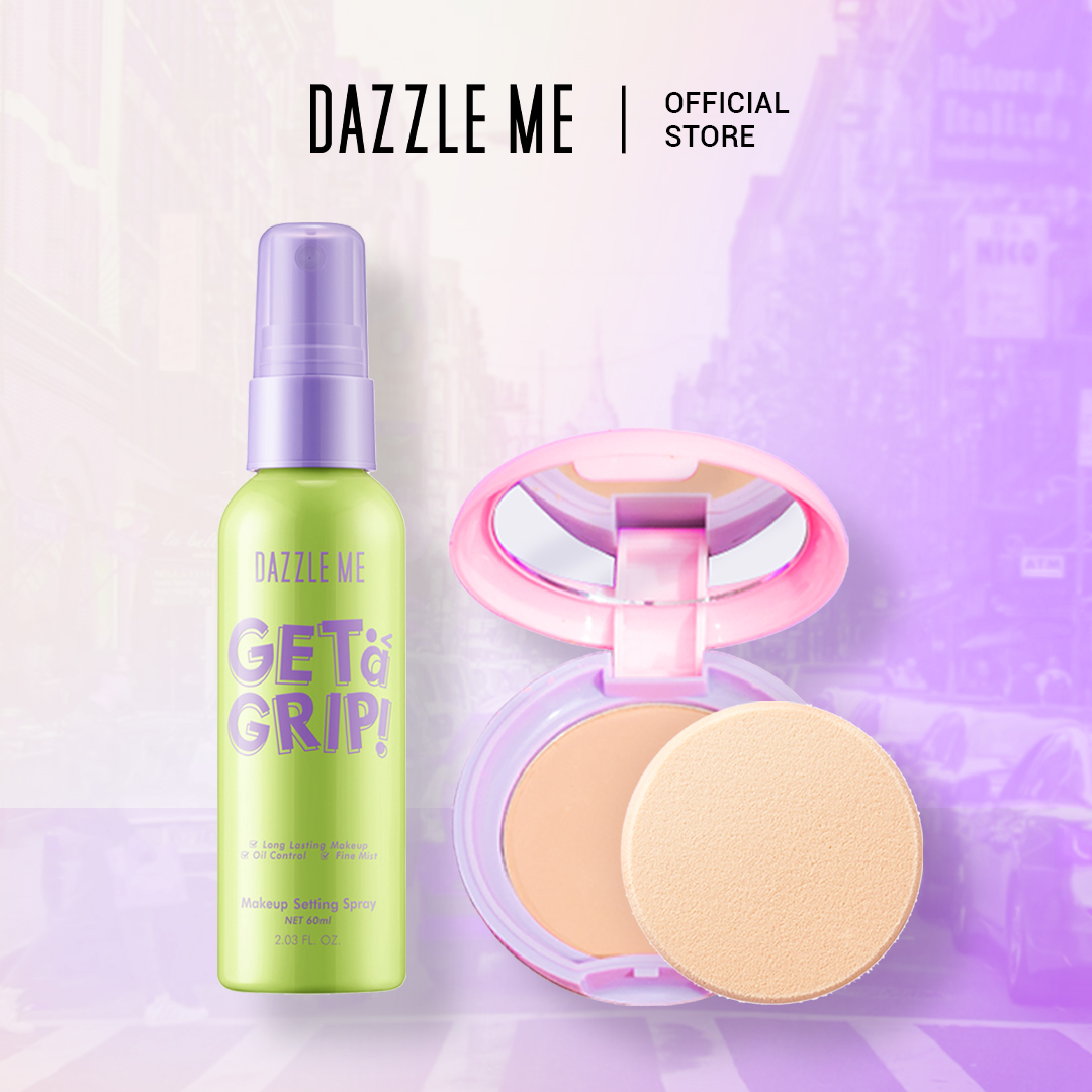 DAZZLE ME Glow Getter Bundle - Muse Pressed Foundation + Get a Grip ...