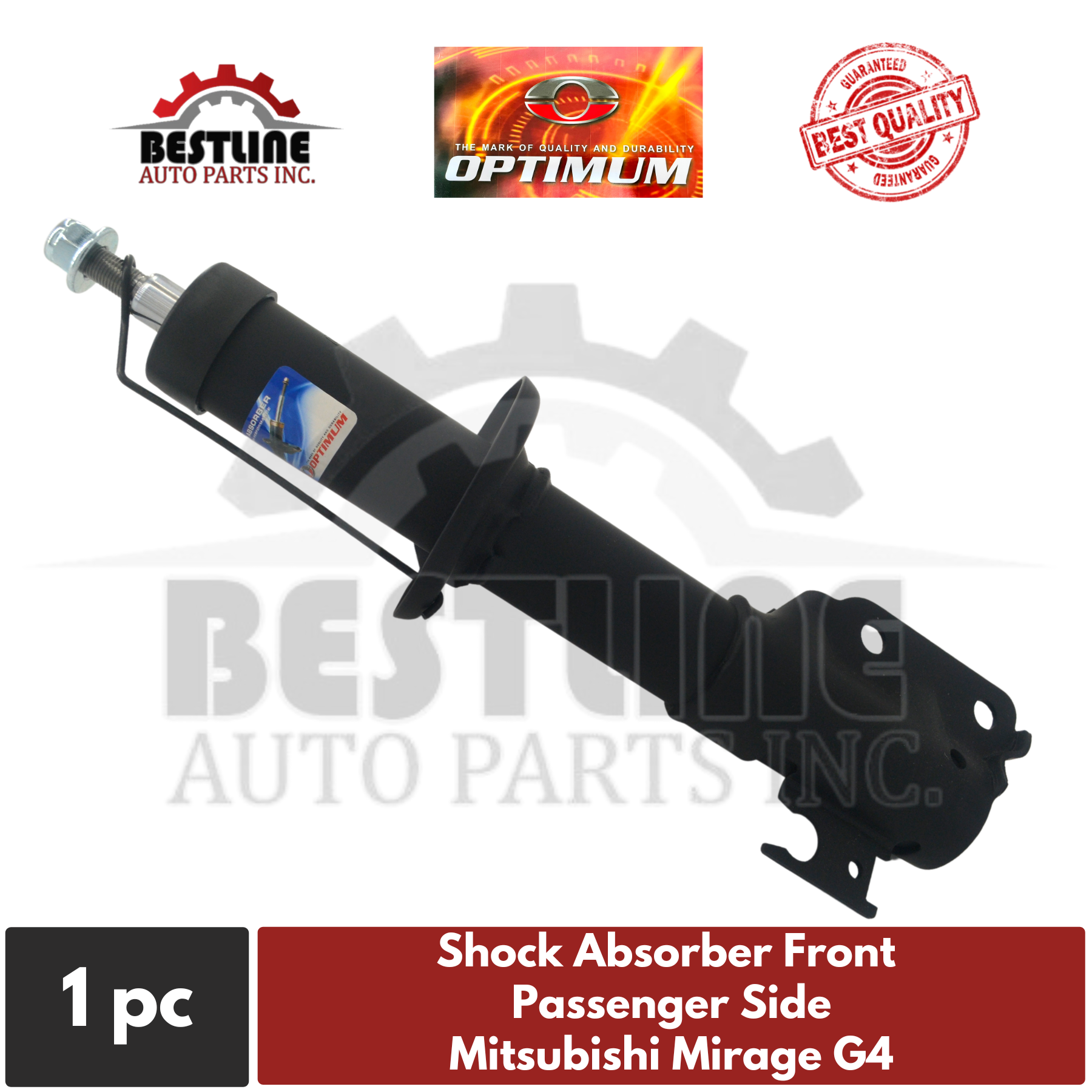 Shock Absorber Front Passenger Side (Right Side) for Mitsubishi Mirage ...