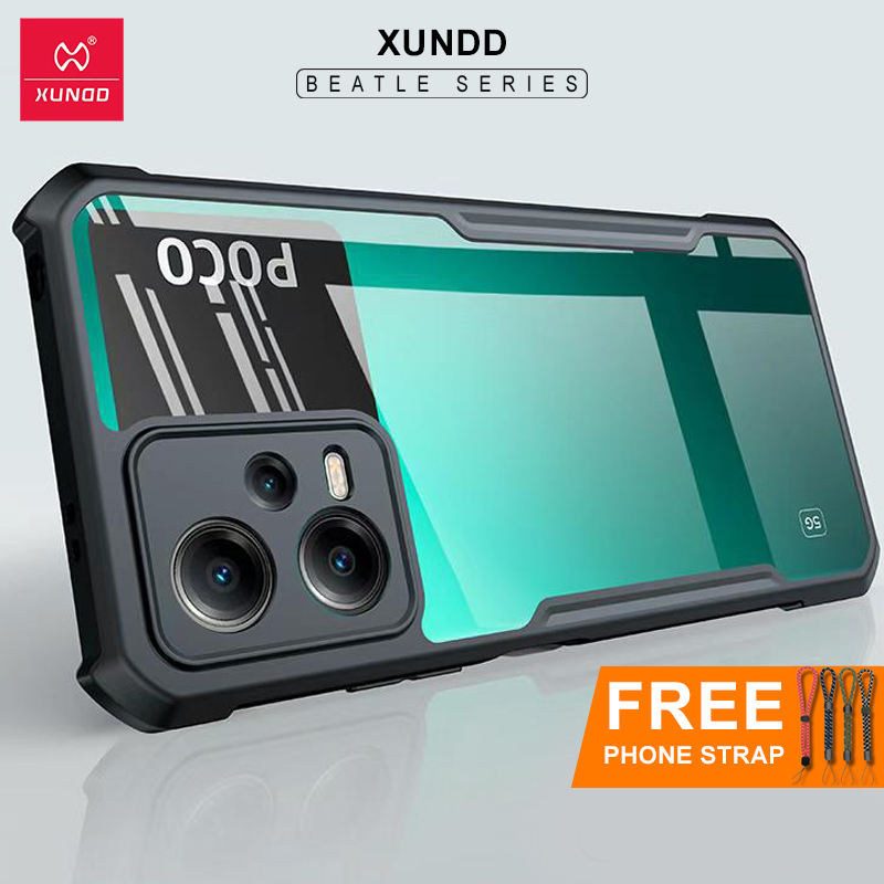 Xundd [Original] Beatle Clear Hybrid Shock Proof Armor Case for Xiaomi Poco X5 5G | Lazada PH