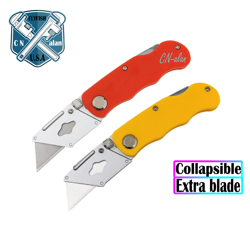 Universal folding knife paper cutter, folding utility knife, with extra ...