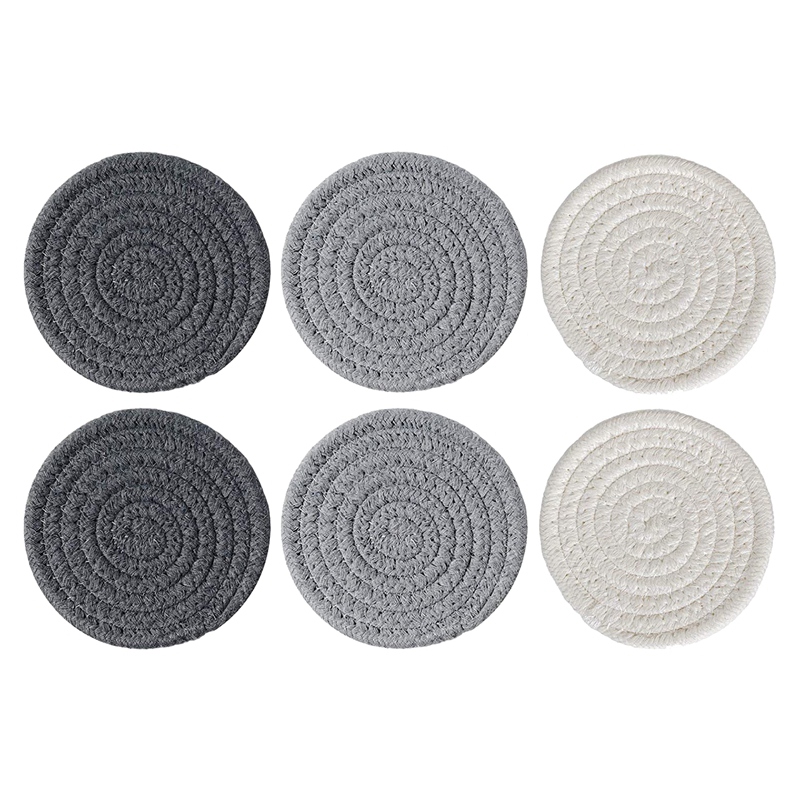 Drink Coasters with Holder Set of 6 Sandstone or Stone Tables - Perfect ...