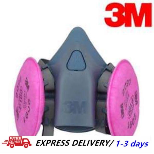 Philippine spot 3M 7502 Half Mask Respirator with 3M 2091 P100 ...