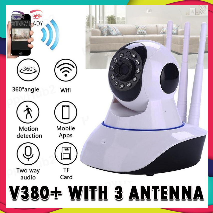 V380+/V380S Light Bulb V380 S WI-FI CCTV Panoramic Security Camera FV ...