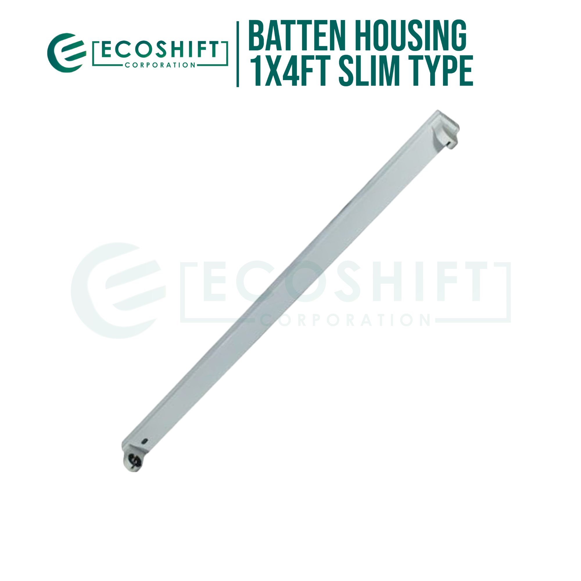 Ecoshift 1x4ft Batten Housing Slim Type | Lazada PH