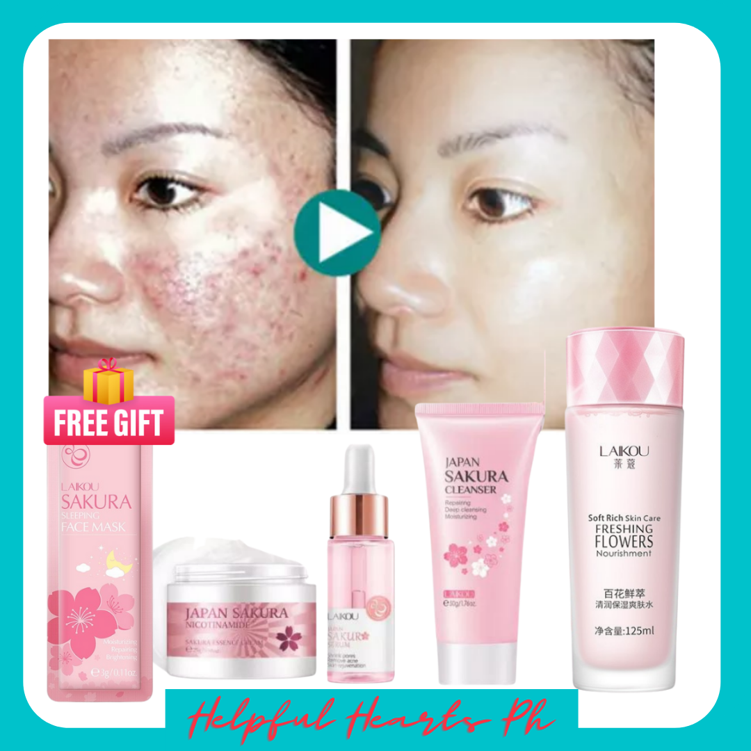 Japan Sakura Sets Laikou Japan Sakura Japan Sakura Melasma Cream Set ...