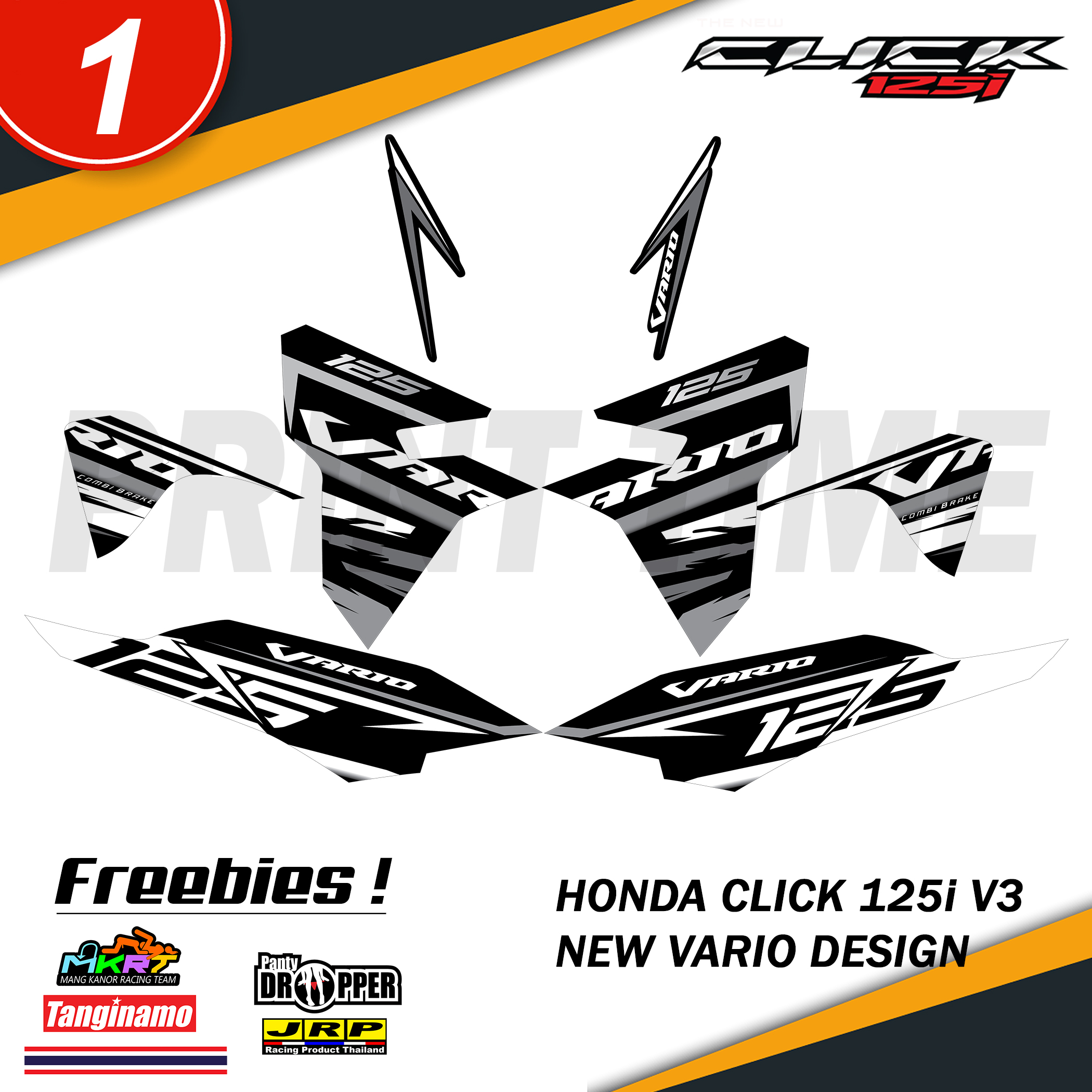 HONDA CLICK 125 V3 NEW VARIO DECALS 2024 | Lazada PH