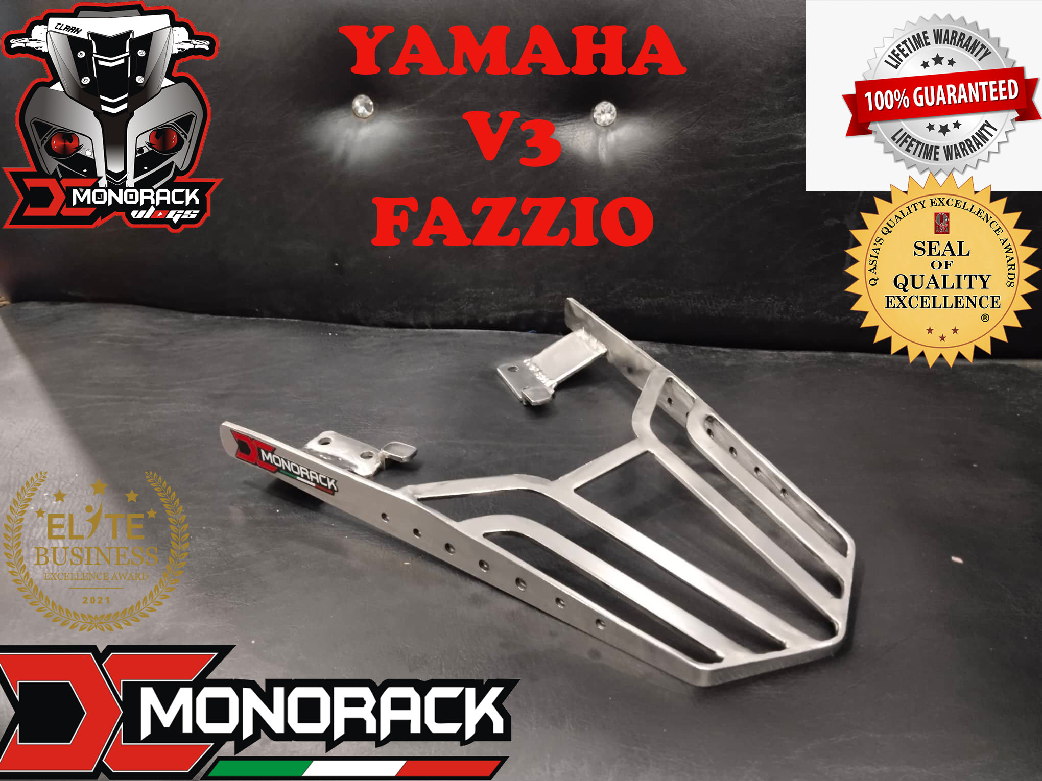 Topbox Bracket for Yamaha Fazzio V3 / Dcmonorack | Lazada PH