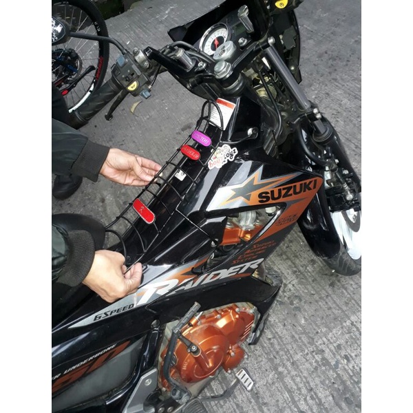 STEP GRILL FOR RAIDER 150 FIT TO NEW BREED,REBORN,RUSI DL150,NEW CARB ...