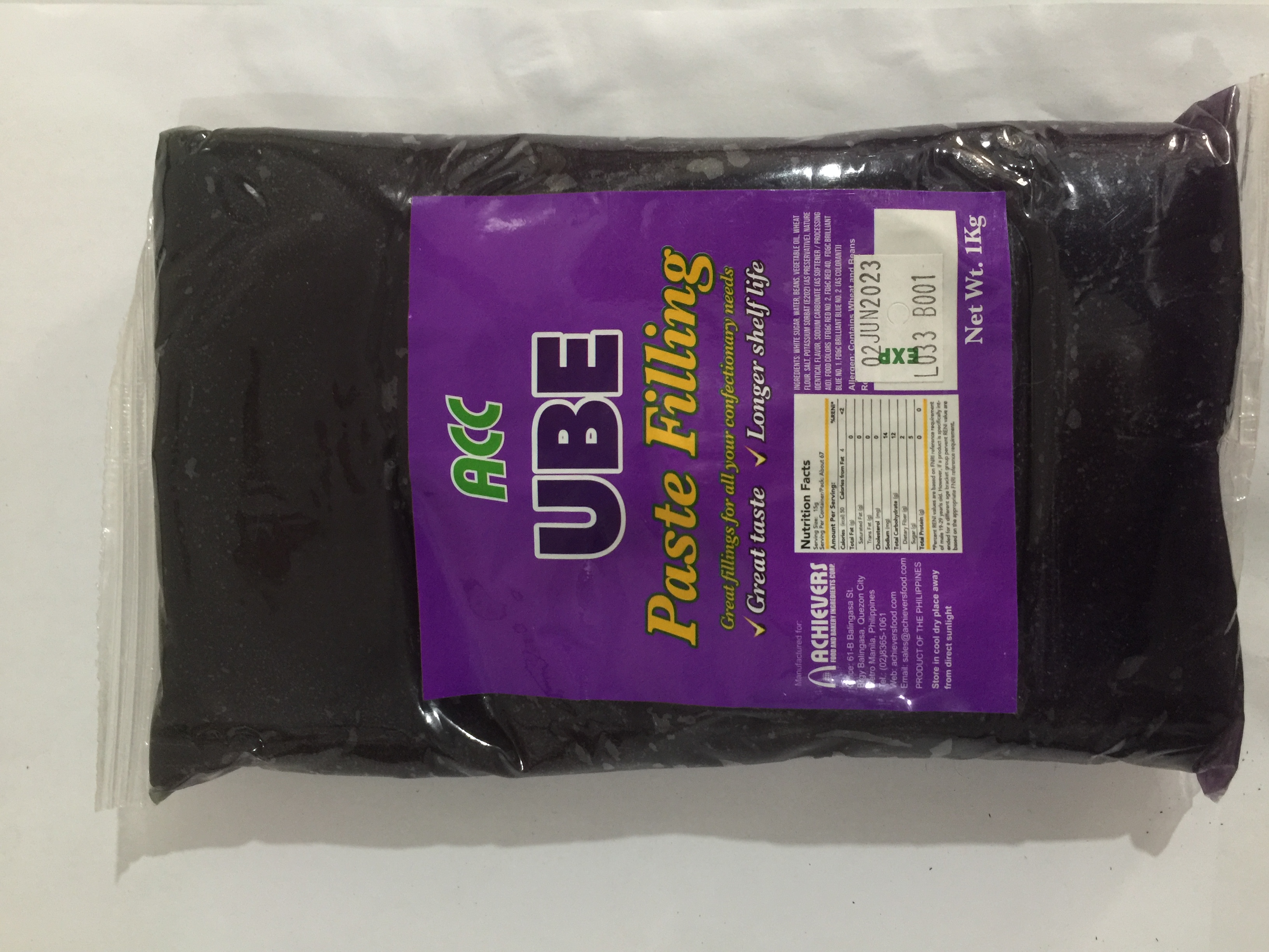 ACC Ube Paste Filling - 1 KG | Lazada PH