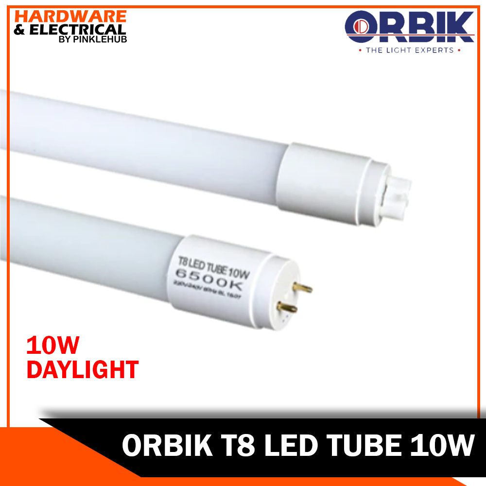 ORBIK T8 LED TUBE 10W (T8 10W) 5 PCS (LED TUBE ONLY COMPATIBLE WITH ...