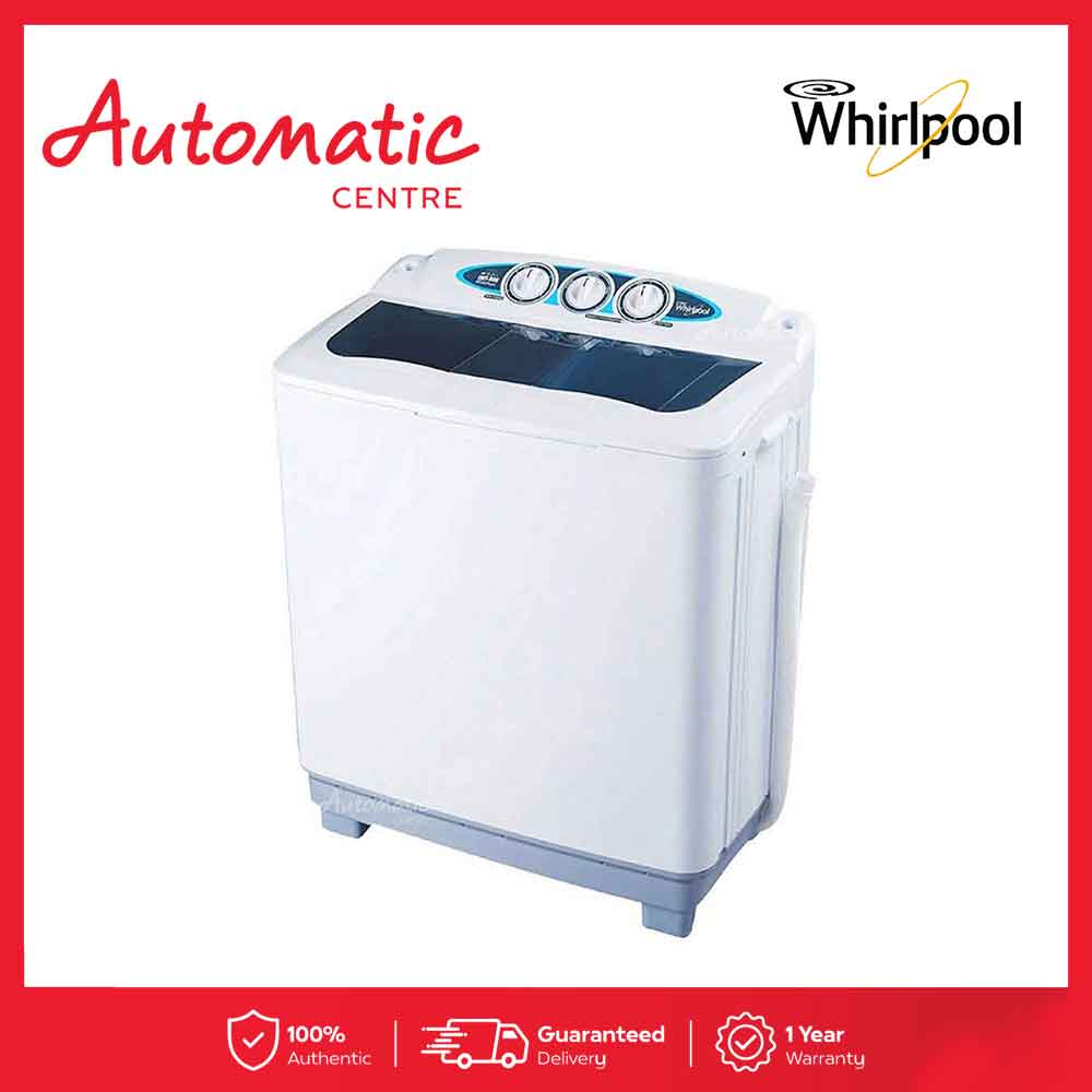 Whirlpool LWT800 8kg Twin Tub Washing Machine with 15 minutes Wash ...