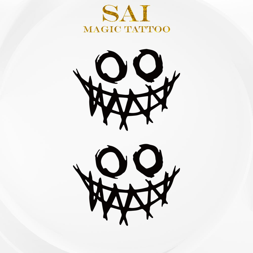 SAI MAGIC TATTOO Lasts to 2 weeks 10CM×06CM Tattoo sticker waterproof ...