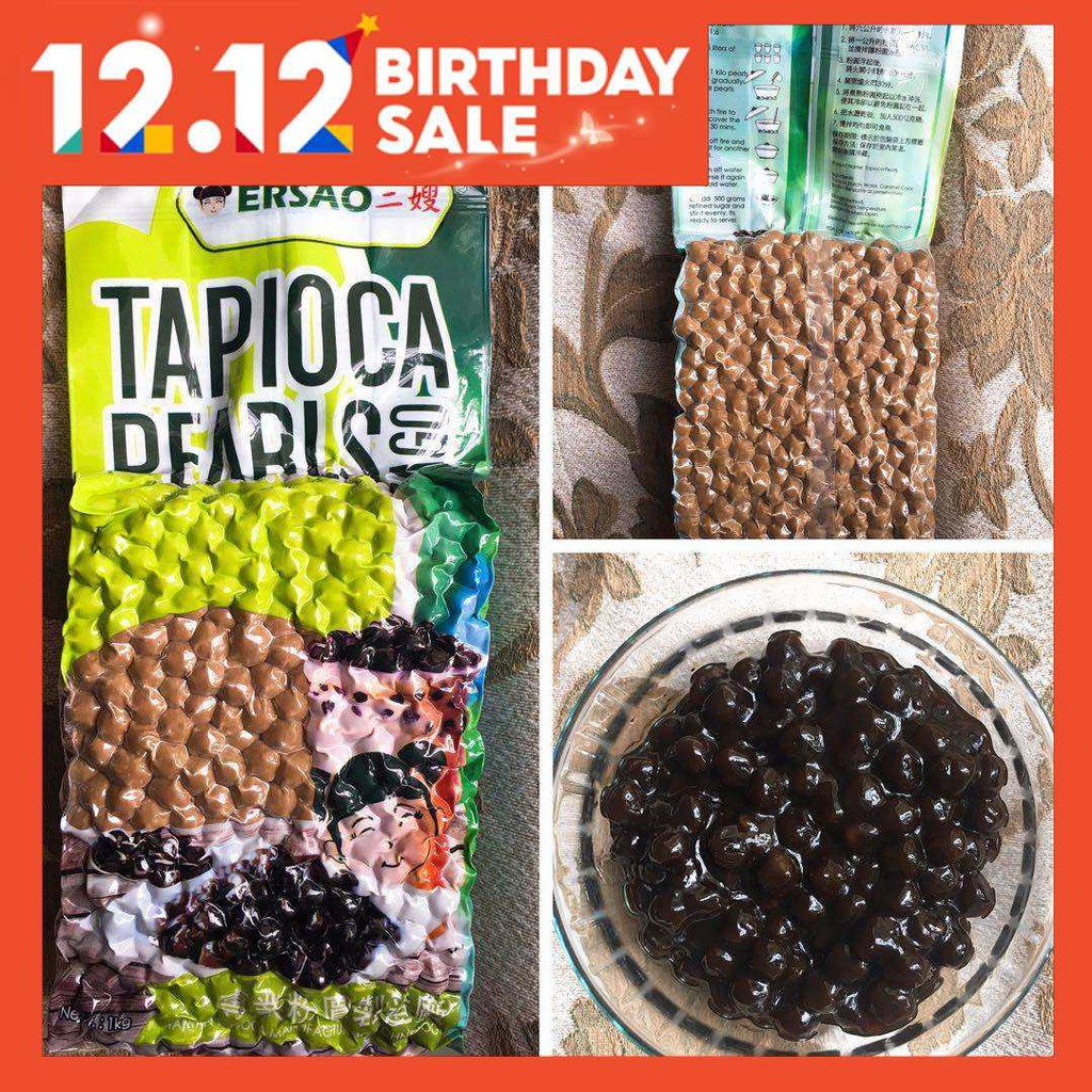 [COD] ERSAO Tapioca Pearl BOBA for Milk Tea Shop BEST SELLING TAPIOCA ...