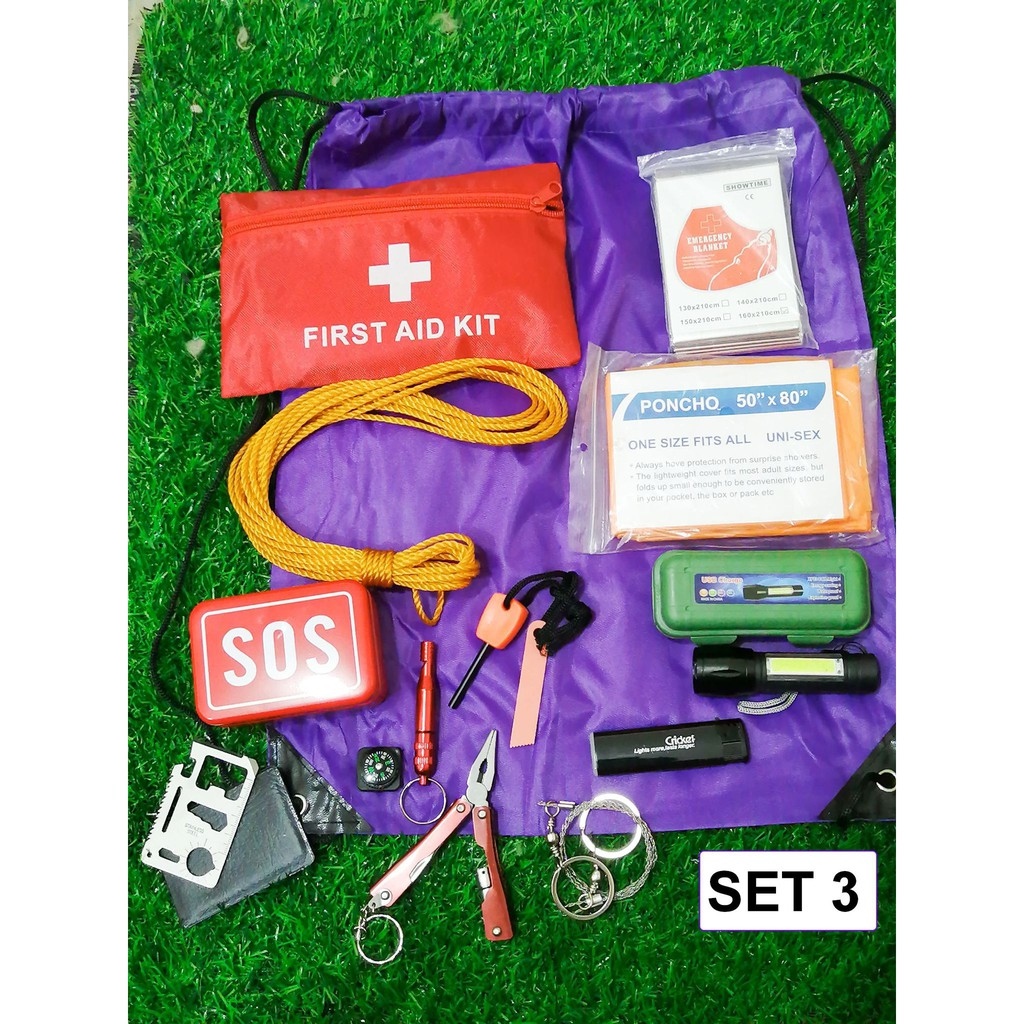 GO BAG emergency survival kit (Handy) Grab bag | Lazada PH