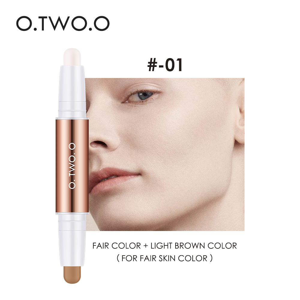 O.TWO.O Highlighter Makeup Shadow Contour Stick Double Head For ...