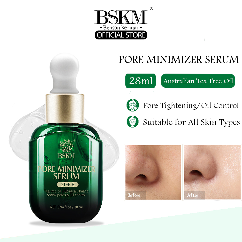 BSKM 28ml Pore Serum Shrinking Pore Face Serum Minimizer Essence Tea ...