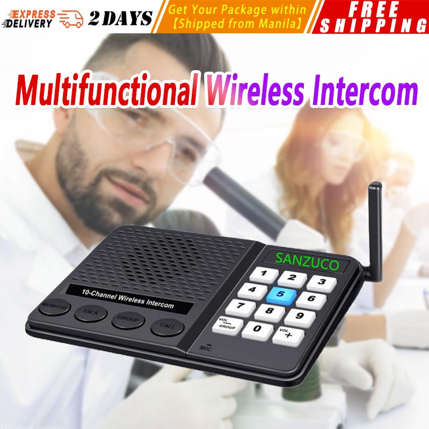 1pcs Office buzzer boss secretary business call two-way voice wireless ...