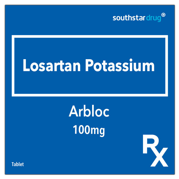Rx: Arbloc 100mg Tablet | Lazada PH