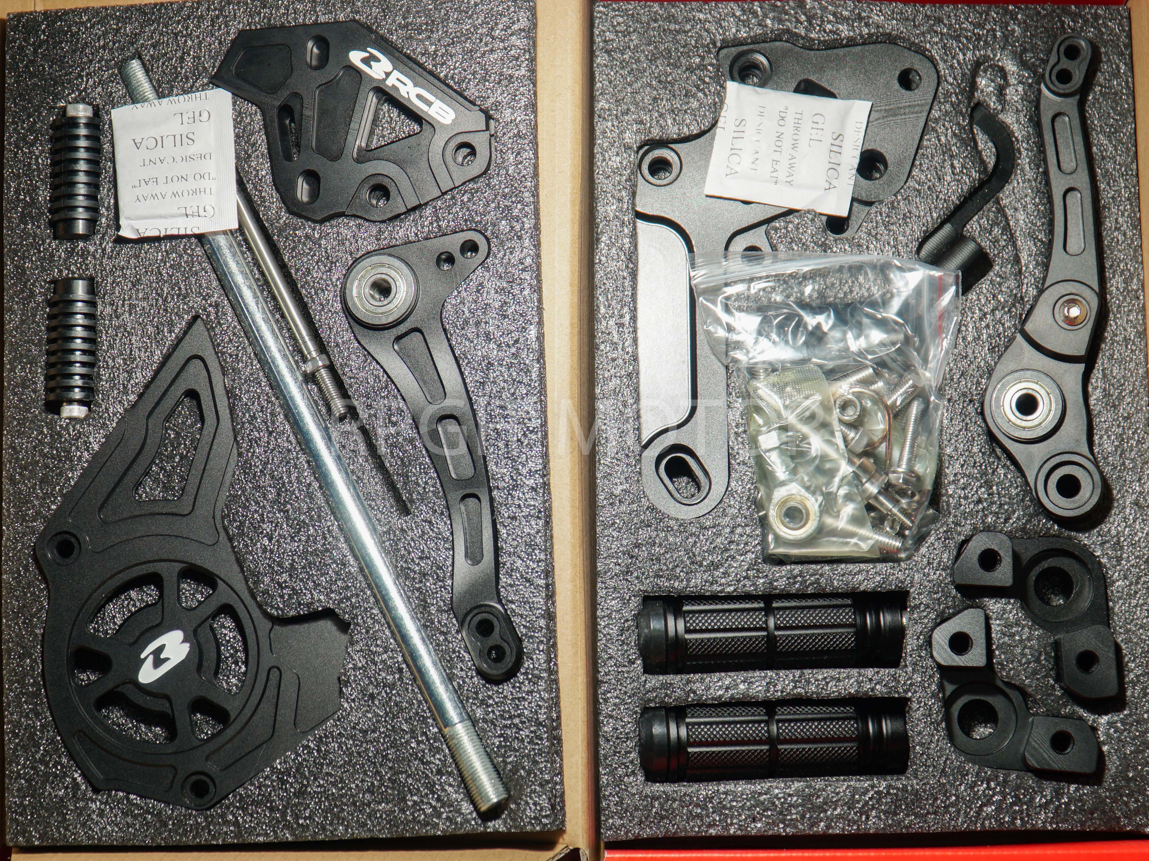 Racing Boy RCB FOOTREST Half Shifter SINGLE SET S2 V2 For Yamaha SNIPER ...