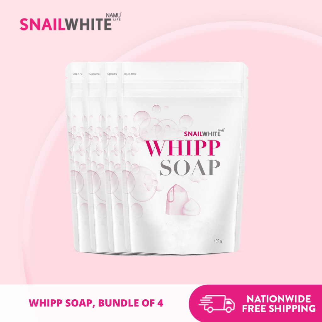 Snail White Whipp Soap (Bundle of 4) | Lazada PH