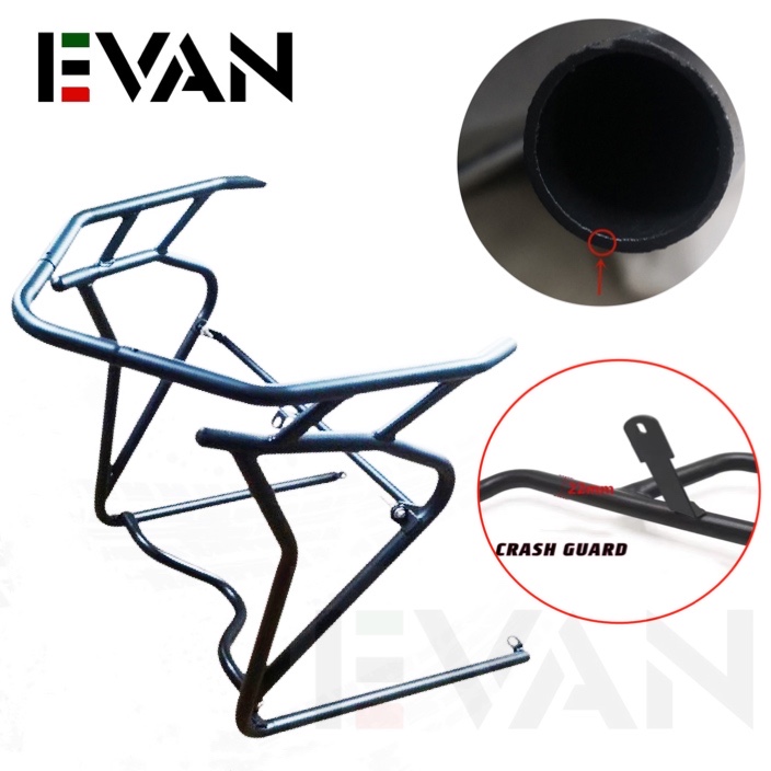 Honda Click v2 Full Armor Crash Guard Stainless Steel CNC Alloy Made in ...