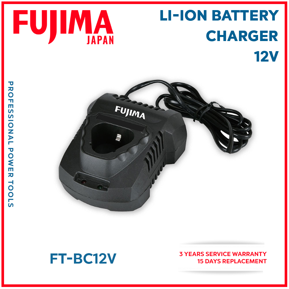 Fujima Authentic Battery Charger for 12v Li-Ion Battery for Power tools ...