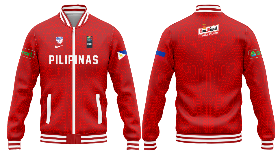 Sublimated Red Gilas Pilipinas Varsity Jacket | Lazada PH