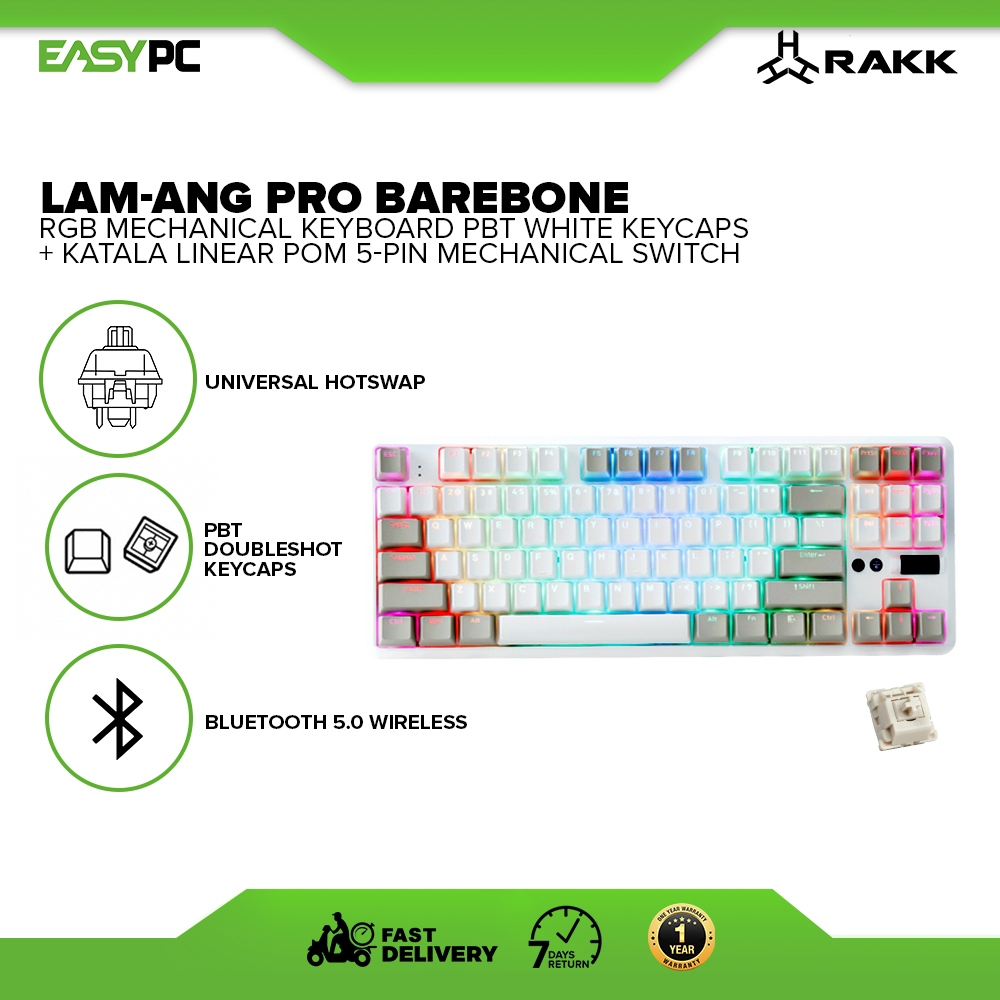 EasyPC | RAKK Lam-ang Pro Barebone RGB Mechanical Gaming Keyboard PBT ...