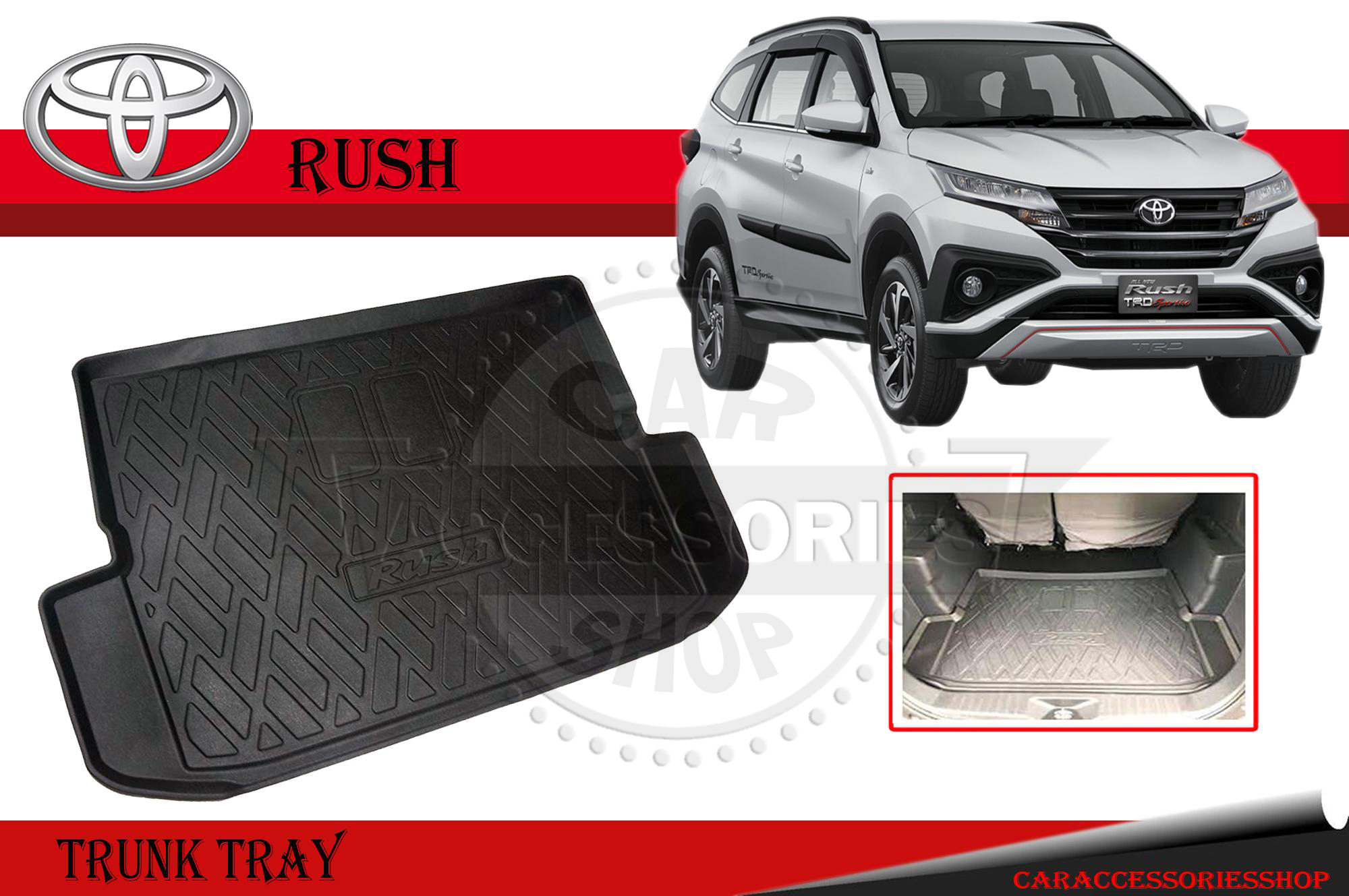 TOYOTA RUSH CARGO TRUNK TRAY | Lazada PH