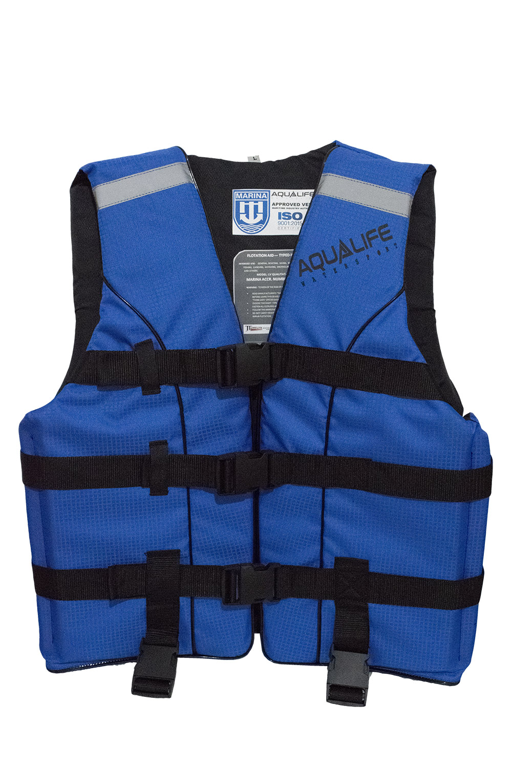 Life Vest, COLOR BLUE ,Jacket Marina Approved Qualitat PFD (AQUALIFE ...