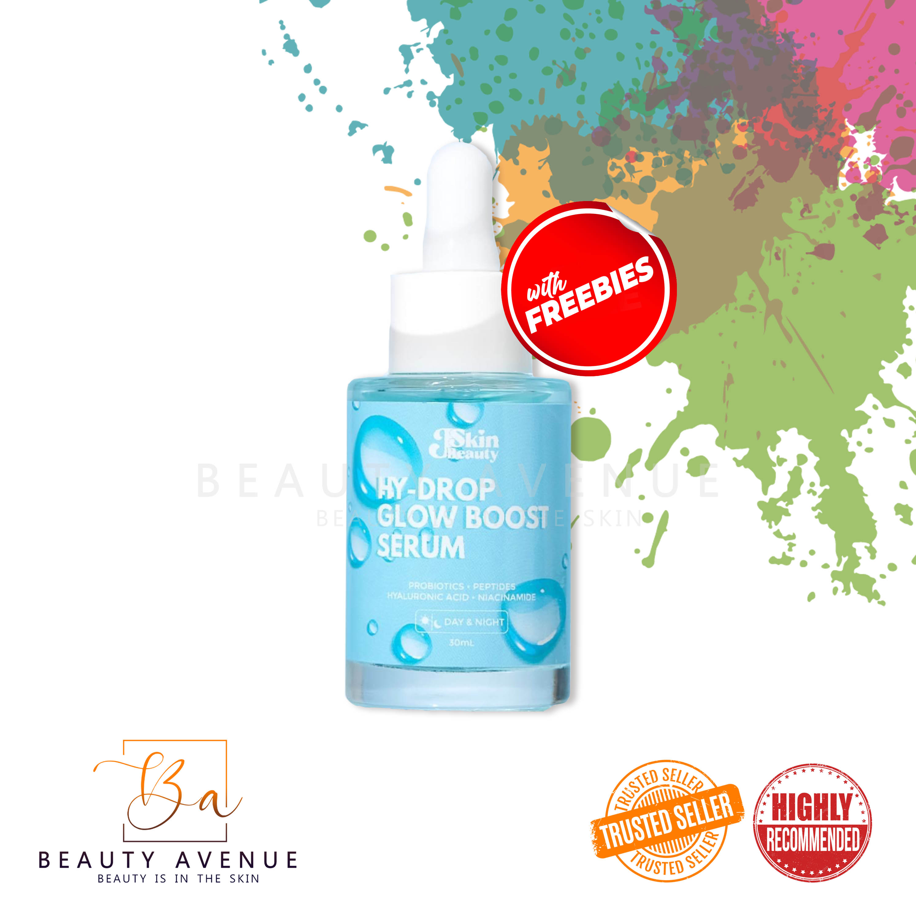 JSkin Beauty Hy-Drop Glow Boost Serum (WITH FREEBIES) | Lazada PH