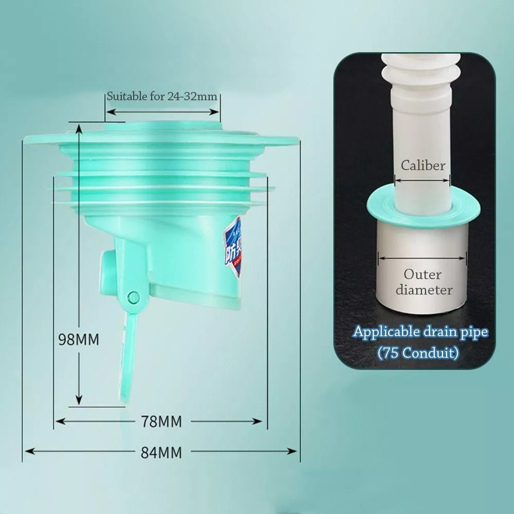 ABS magnetic floor drain core universal insect and odor resistant floor ...