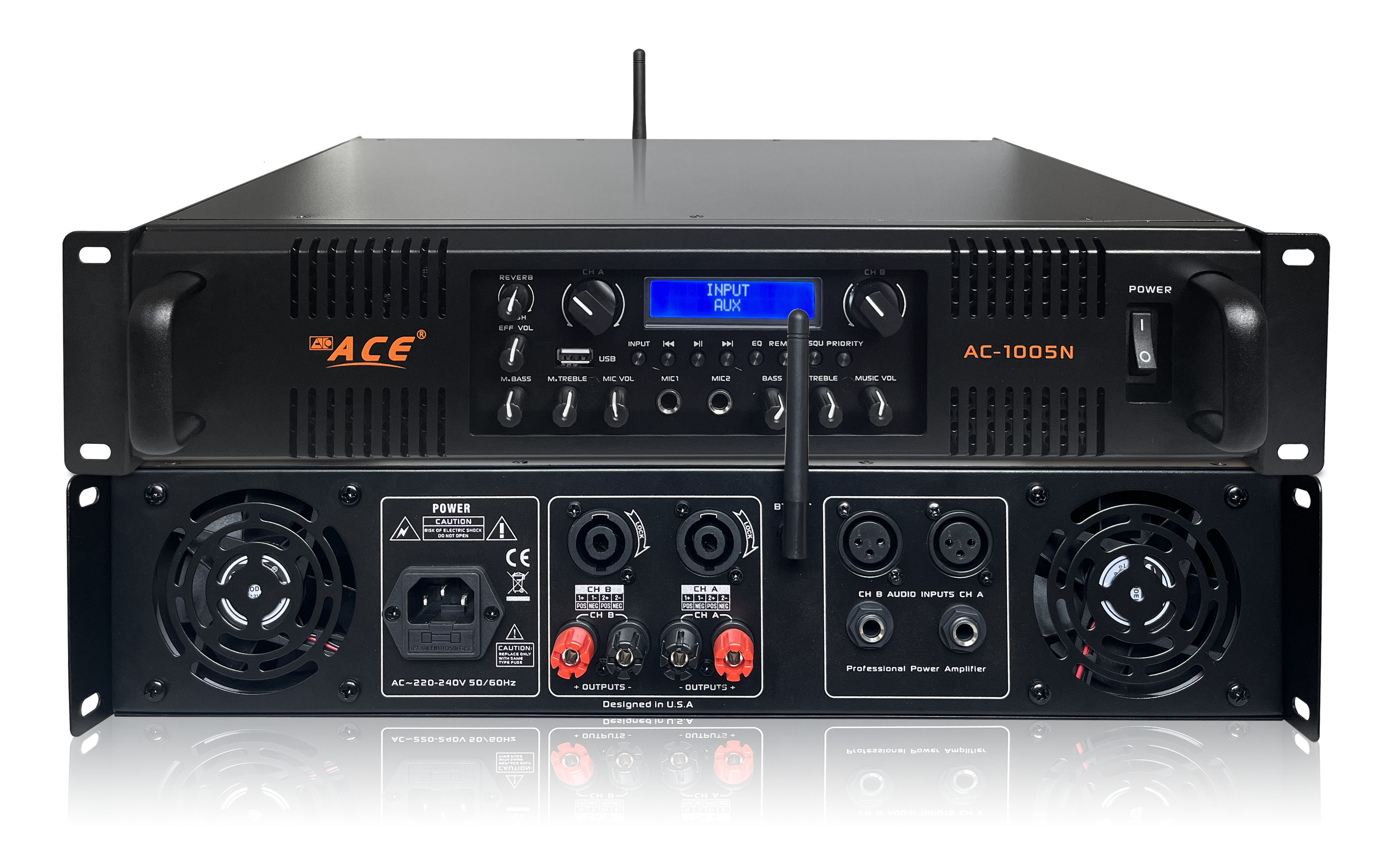 ACE AC-1005N Professional Power Amplifier | Lazada PH