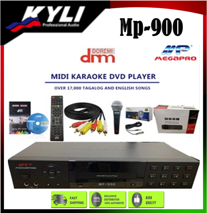 MP Megapro MP-900 DoReMi Karaoke Player + DVD + Songbook + Remote ...