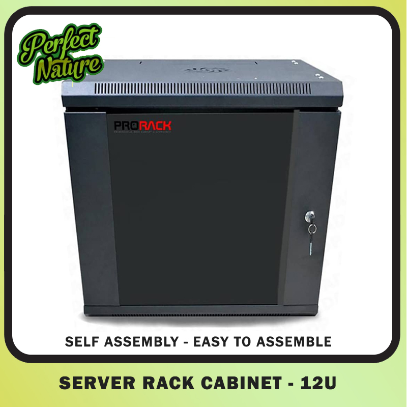 Data Cabinet 12U Wall Mounted Cabinet Server Rack CCTV Systems ...