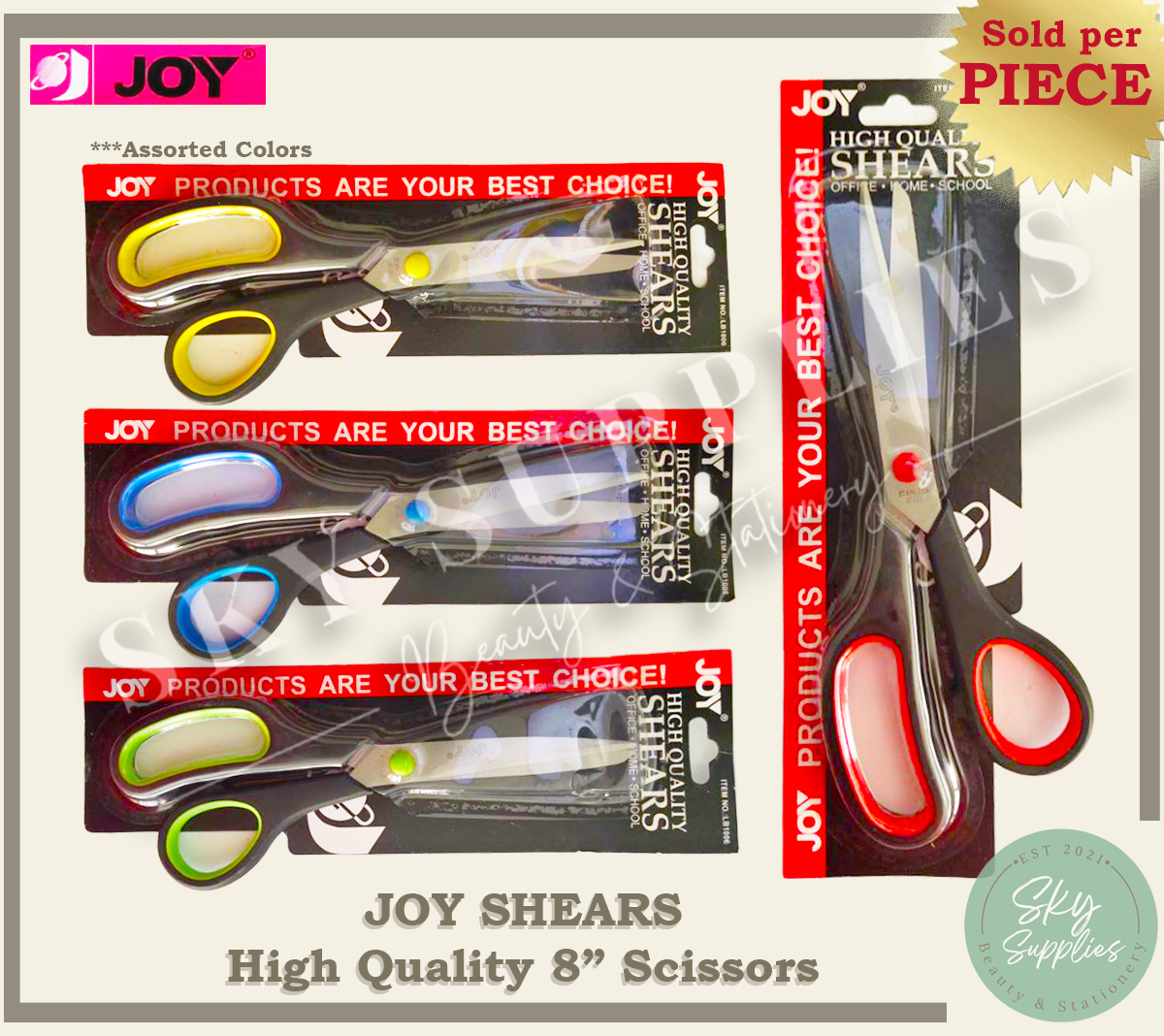 Joy Scissors High Quality Shear 8.5" 1pc | Lazada PH
