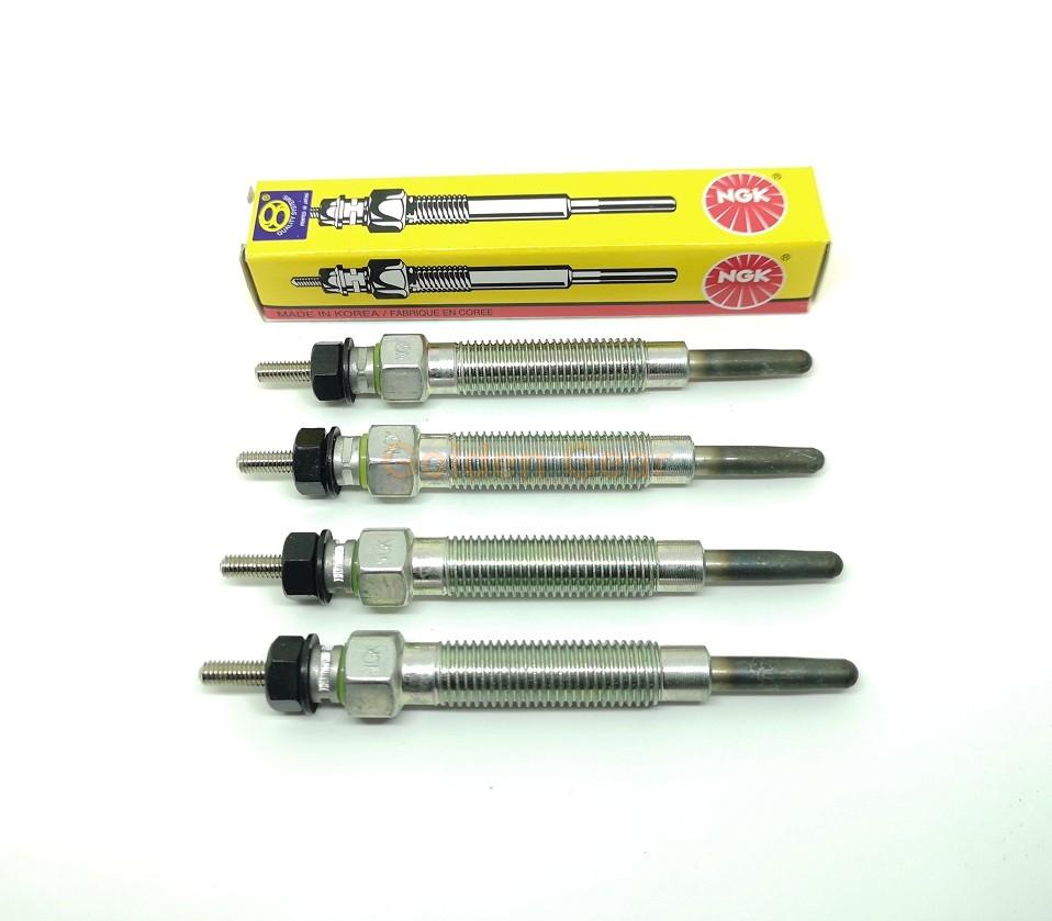 4 pcs Glow Plug Heater Plug Hyundai Grand Starex Tci D4BH 2.5 CRDI KIA ...