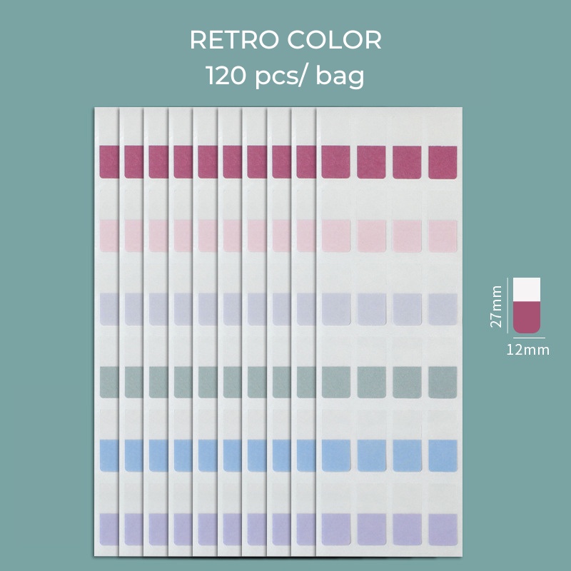 50 sheets/pad Minimalist Transparent Memo Pad Sticky Notes | Lazada PH