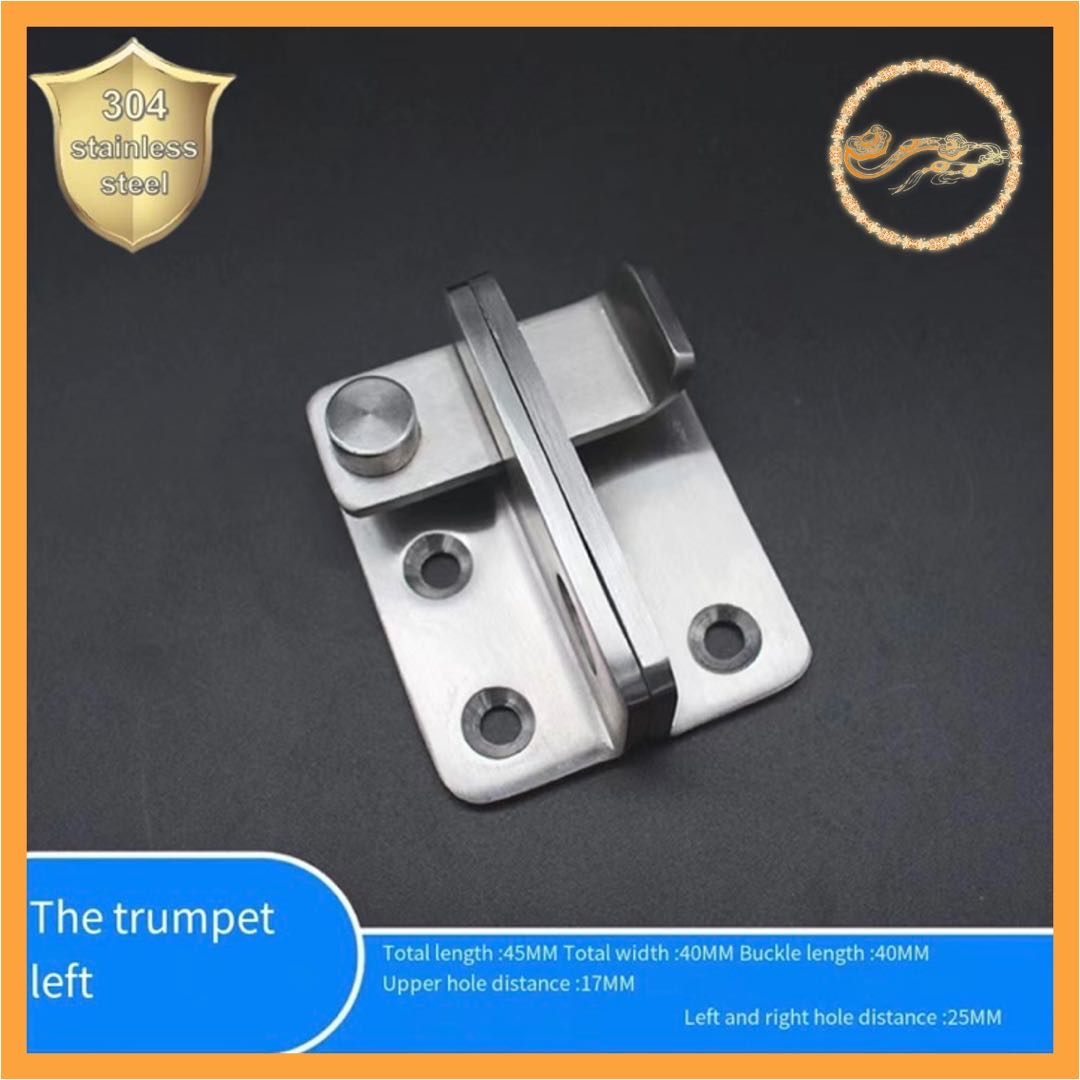 304 stainless steel Slide Safety Gate Latches Door Lock Stainless Steel ...