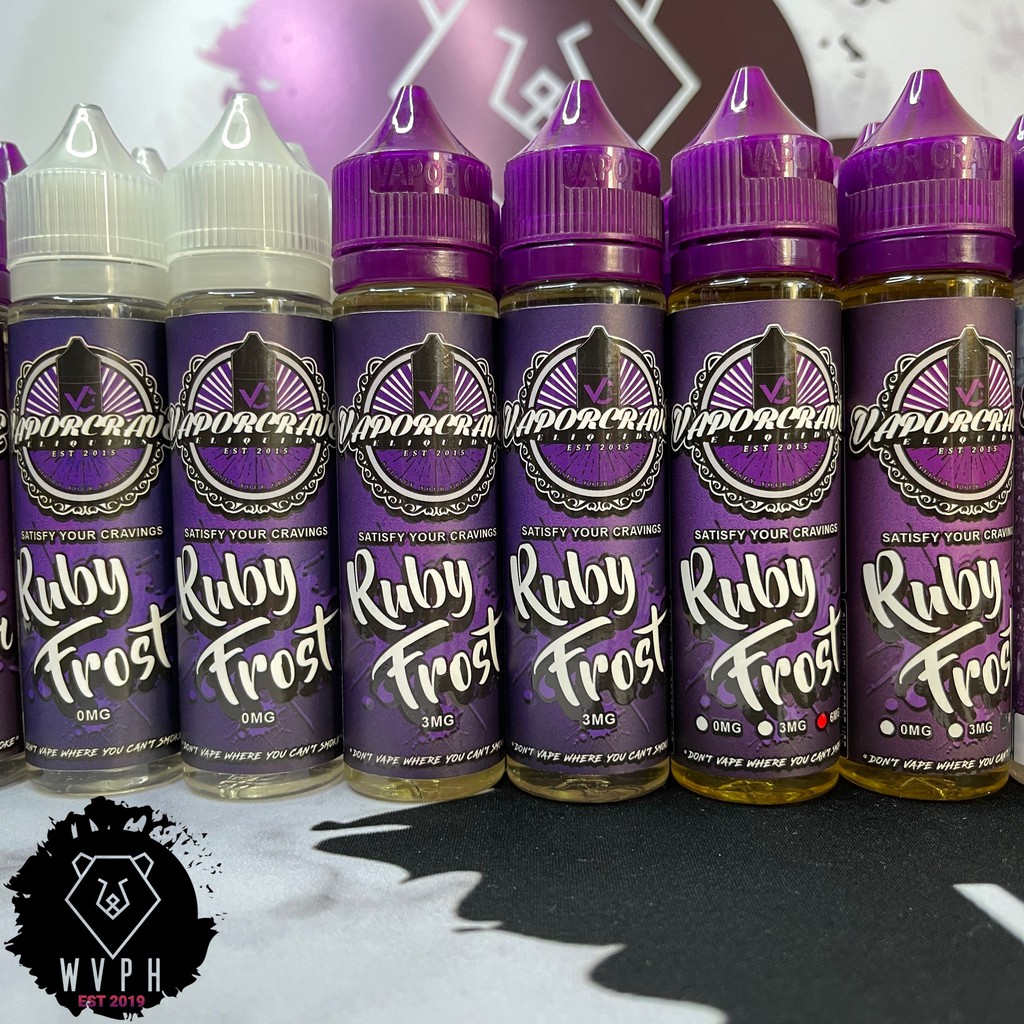 The smoke bomb Authentic! Vapor Crave Dark Elixir Double Dark ruby ...