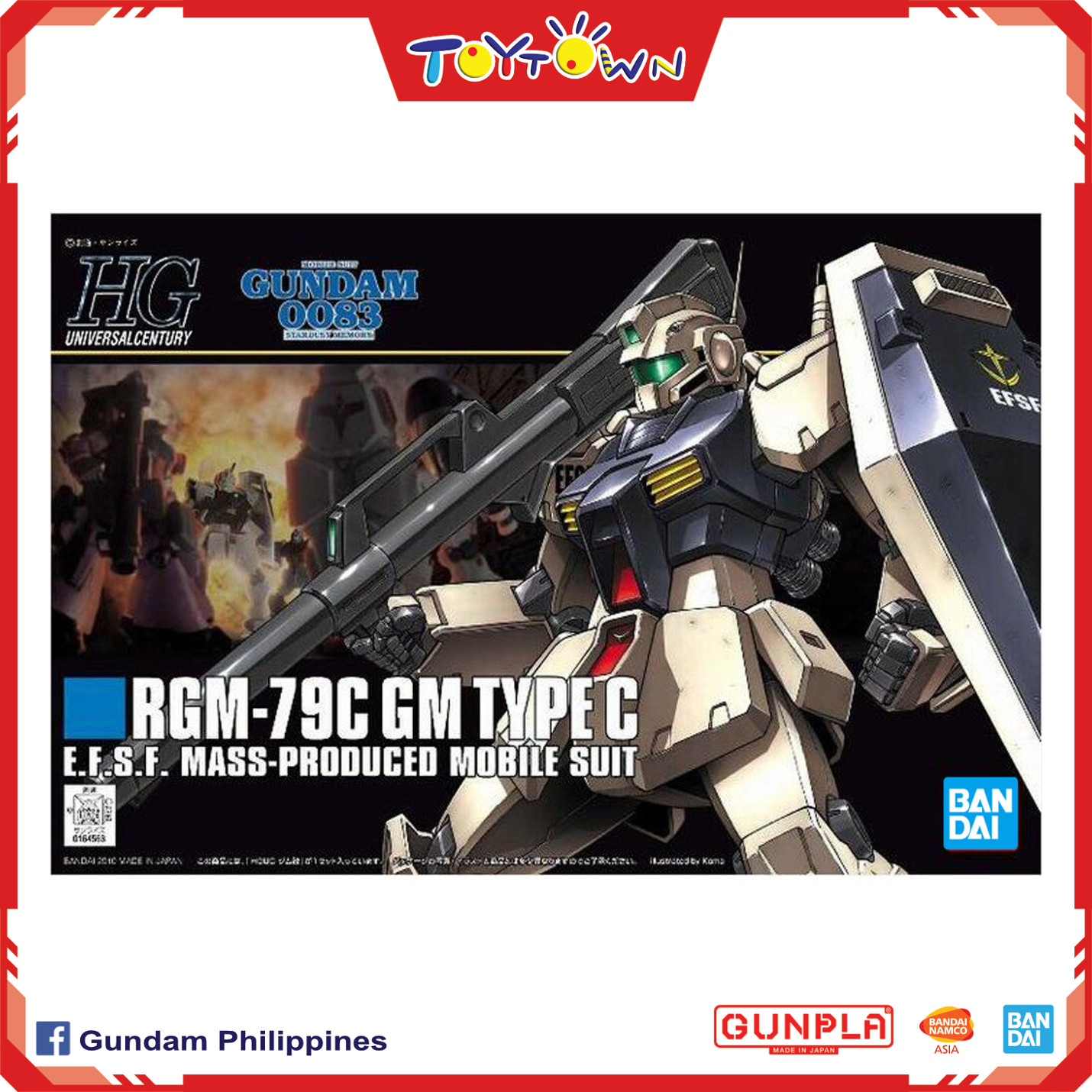 Gundam HG 1/144 RGM-79C GM Type C | Lazada PH