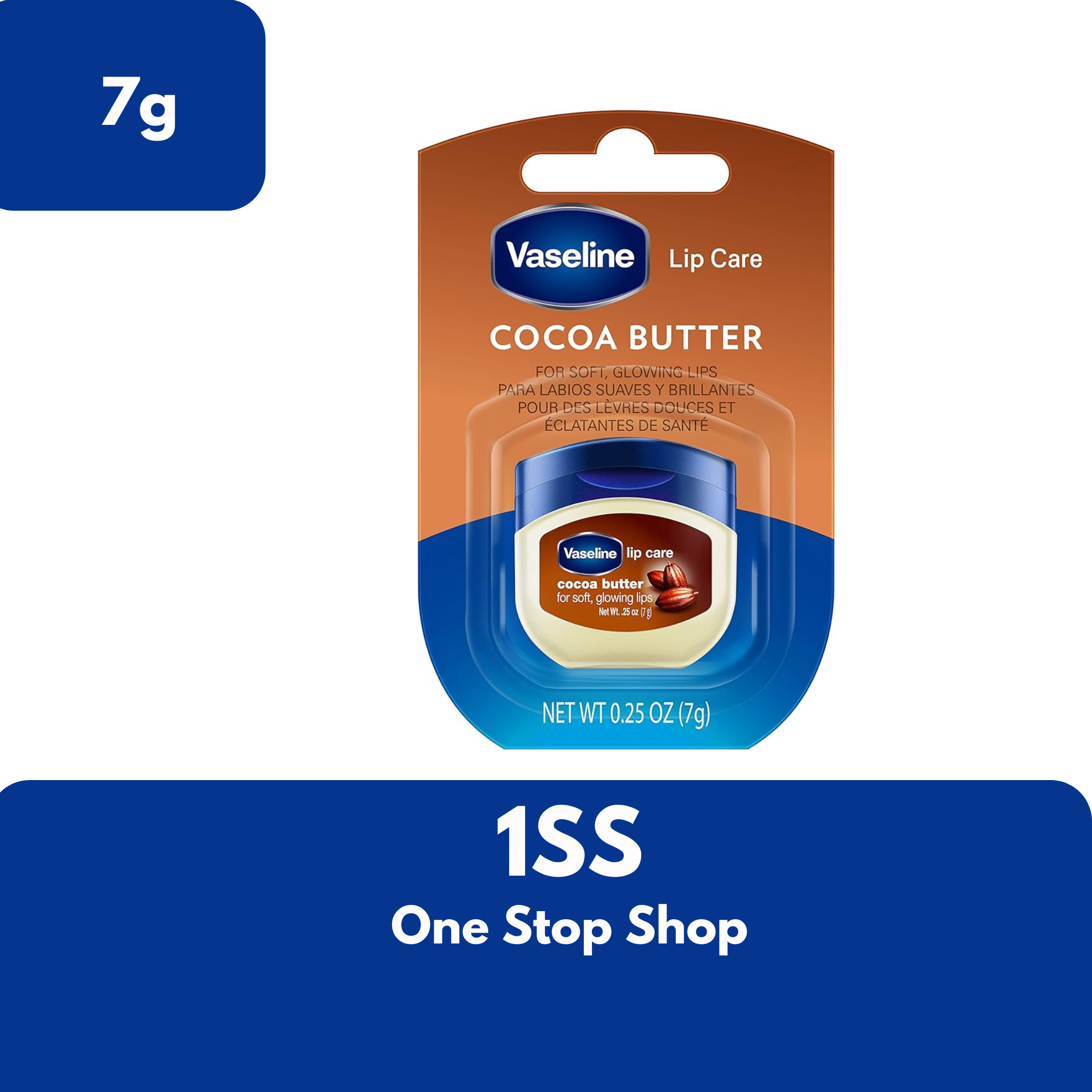 Vaseline Lip Care Cocoa Butter, 7g | Lazada PH
