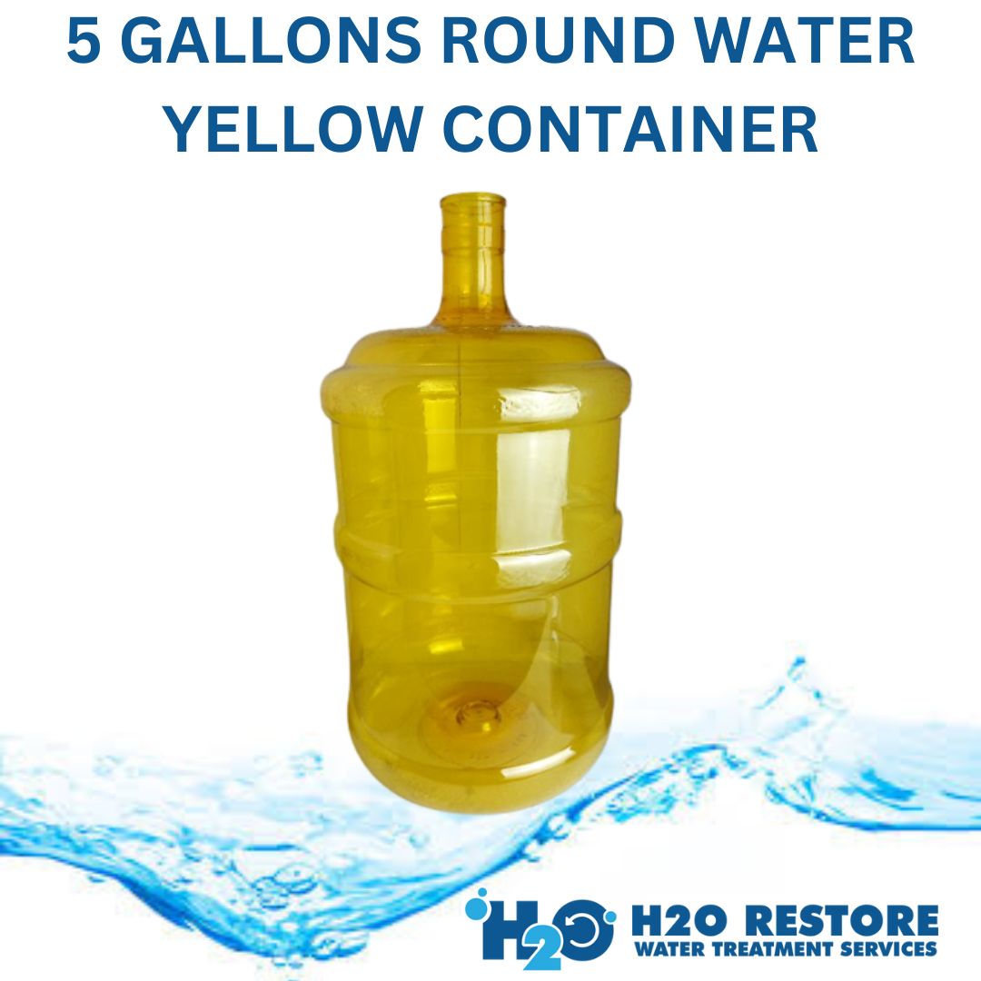 5 Gallon Round 1pc for Water Container for Drinking Color Blue / Yellow ...