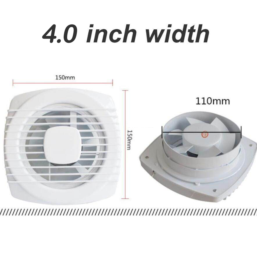 SINRICE 4/6/8 Inch Bathroom Exhaust Fan Ventilation Fan For Room ...
