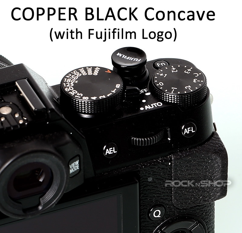 Backpacker Universal Threaded Copper Shutter Release Button for Fujifilm X10 X20 XPRO1 XE1 XT20 ...