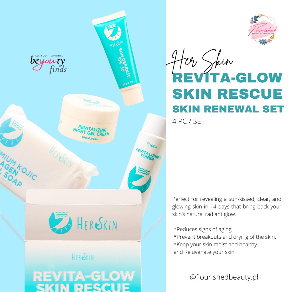 Her Skin Revita Glow Skin Rescue Kit Secret Glow by Kath Melendez ...