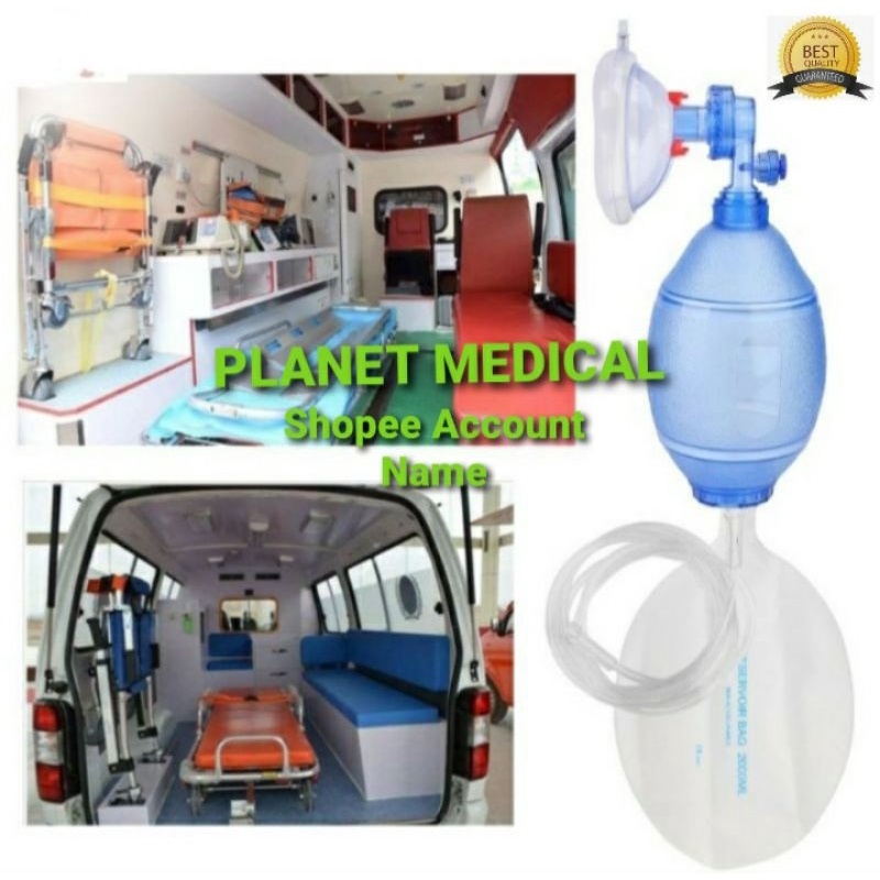 Ambu Bag Resuscitators Silicone First Aid Apparatus ADULT | Lazada PH