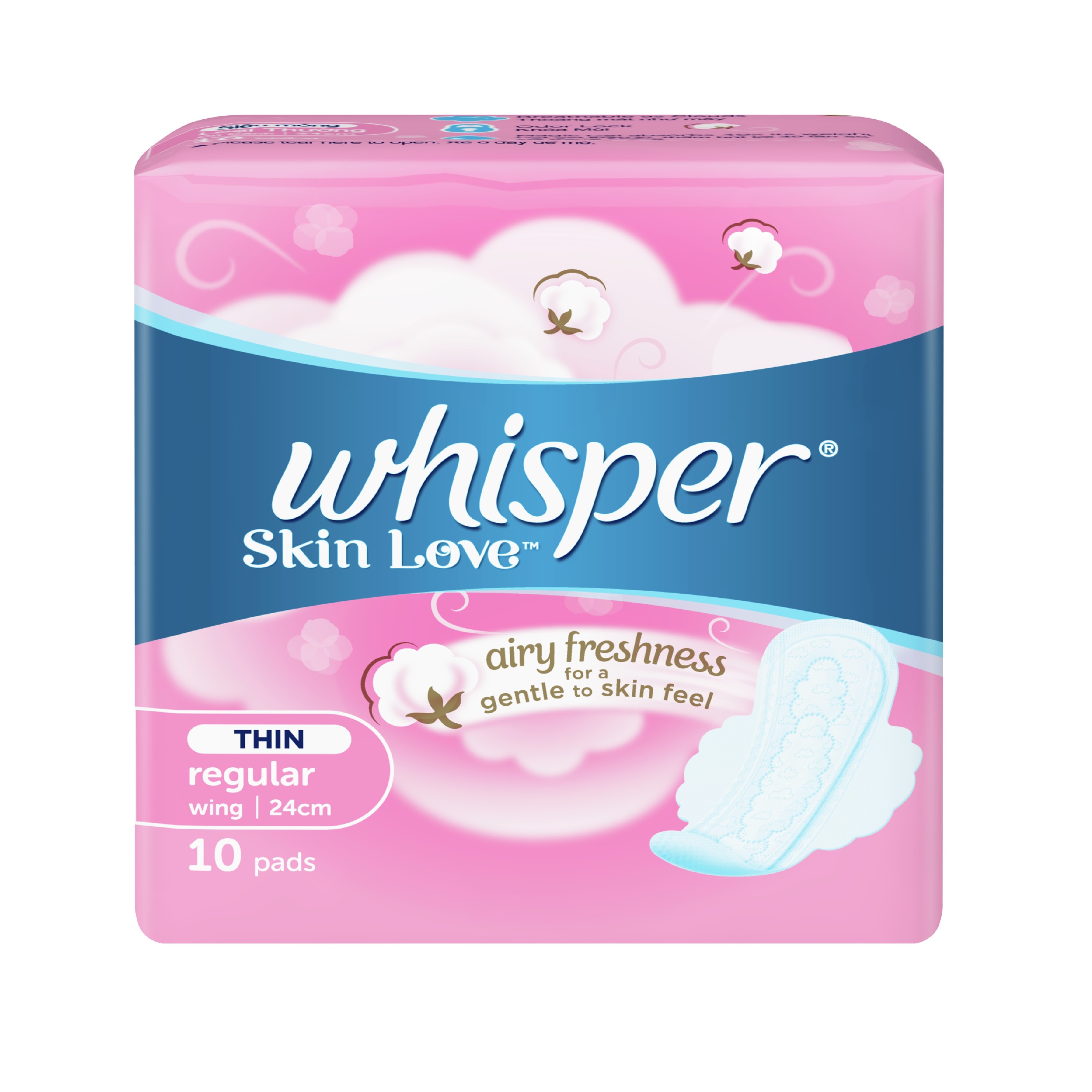 Whisper Skin Love Regular 10s | Lazada PH