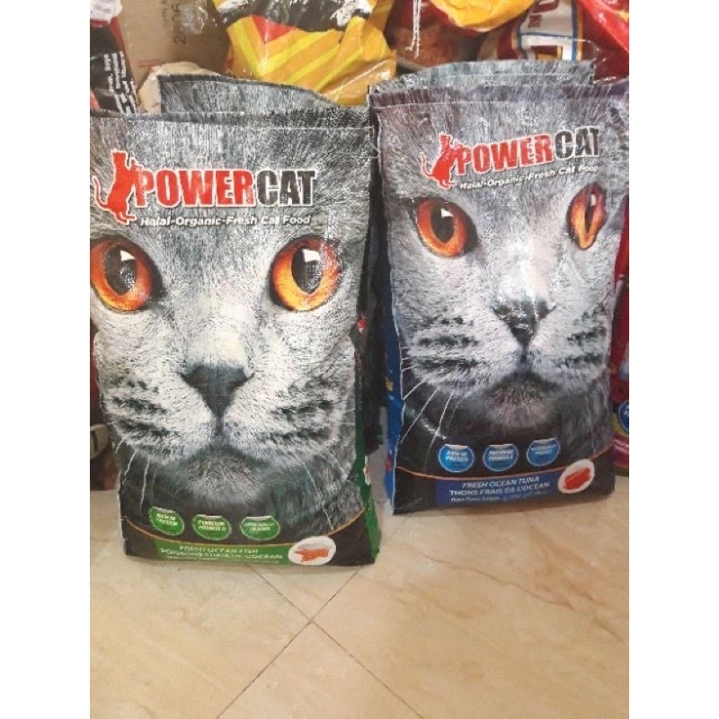Powercat 8kg bag Fresh Ocean Tuna or Fresh Ocean fish | Lazada PH
